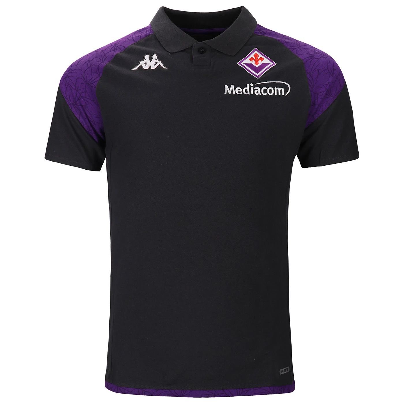 FIORENTINA GRAPHITE GREY PRESENTATION POLO 2023/24